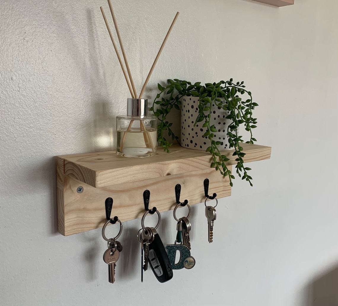 Key Holder, Key Storage, Key Hooks, Wall Key Holder, Key Rack With ...