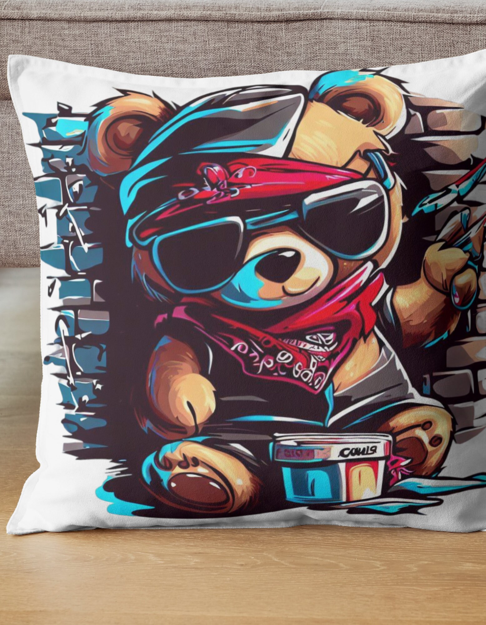 Ganster Teddy Bear Urban Clothing Pop Culture T-shirt Collection ...
