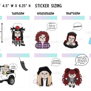Totally Clueless Deco Stickers | Die Cut Stickers | Passport A6 ...