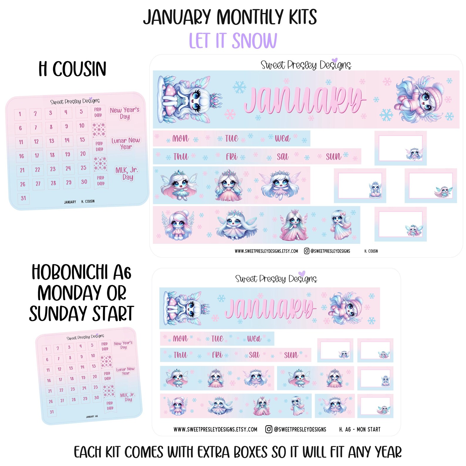 January Monthly Kit Passport / Hobonichi Monthly Kits | Hobonichi Weeks ...