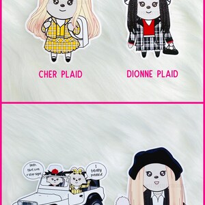 Totally Clueless Deco Stickers | Die Cut Stickers | Passport A6 ...