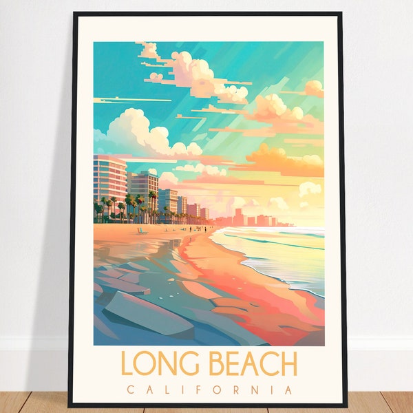 Long Beach Wall Art - Etsy