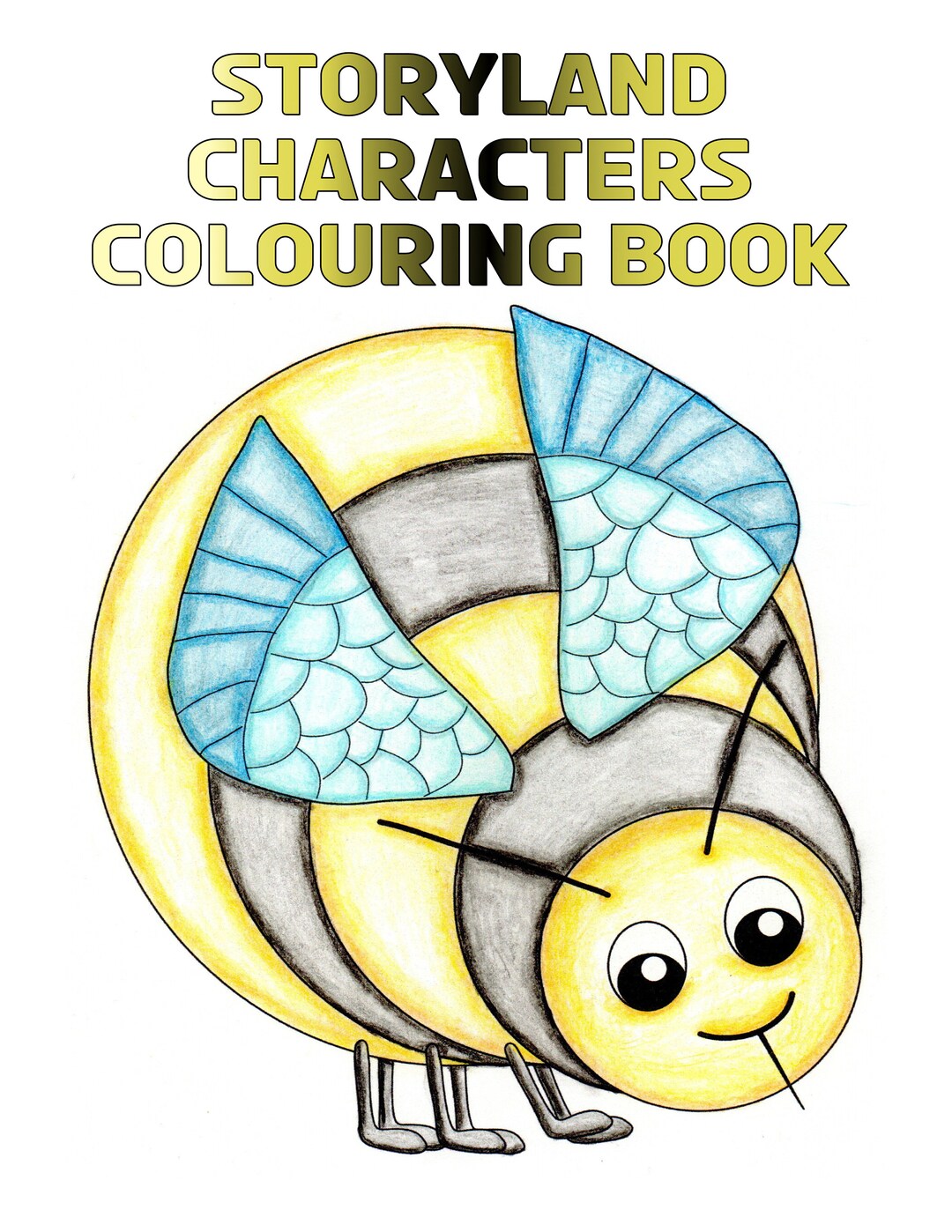 Storyland Characters Colouring Book Digital Format - Etsy