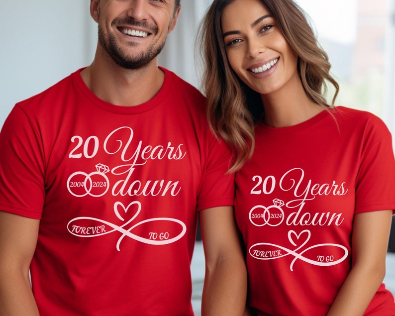 Personalized Anniversary Shirt, Custom Wedding Anniversary Shirts ...