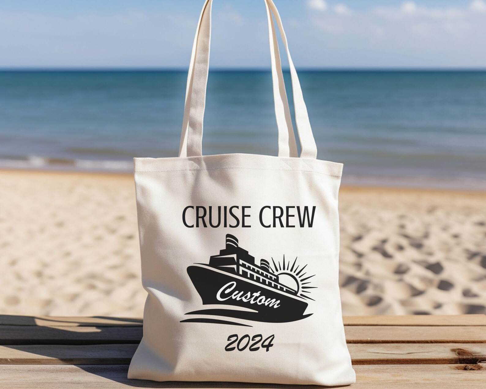 Custom Cruise Tote Bag, Cruise Crew Bag, Cruise Gift, Personalized ...