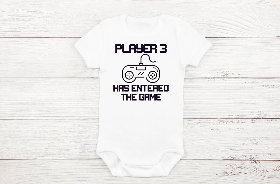 Player 3 Onesie | Gamer | Video Game Onesie | Custom Onesie | Fur ...