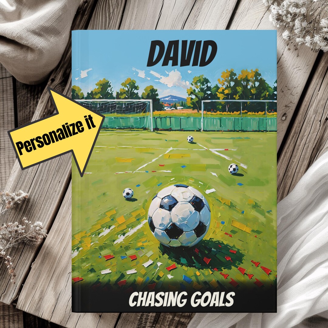 Personalized Soccer Journal: Custom Notebook for Players & Coaches - Etsy