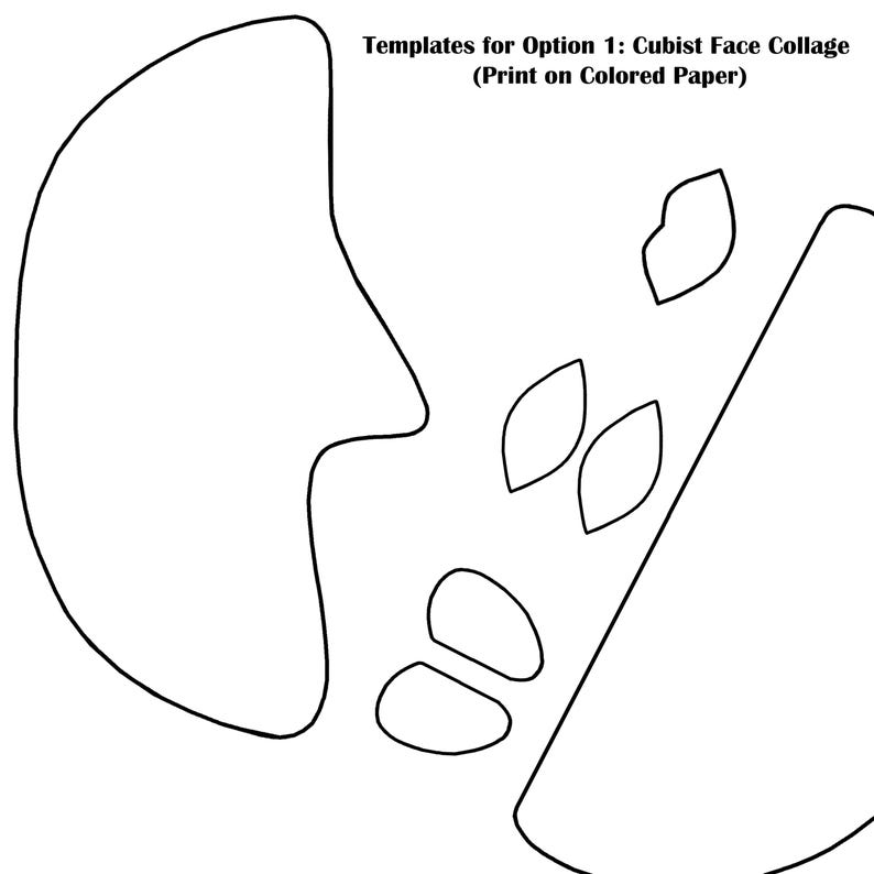 Picasso Art Lesson for Kids: Cubism Projects & Templates (PDF Download ...