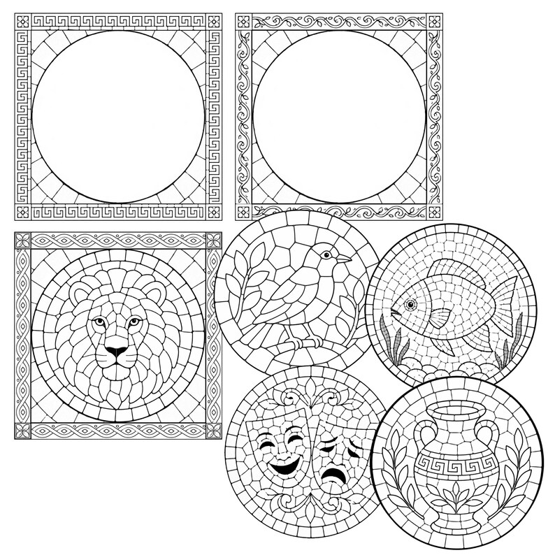Ancient Rome Art History Lesson for Kids, Roman Mosaic Art Project and ...