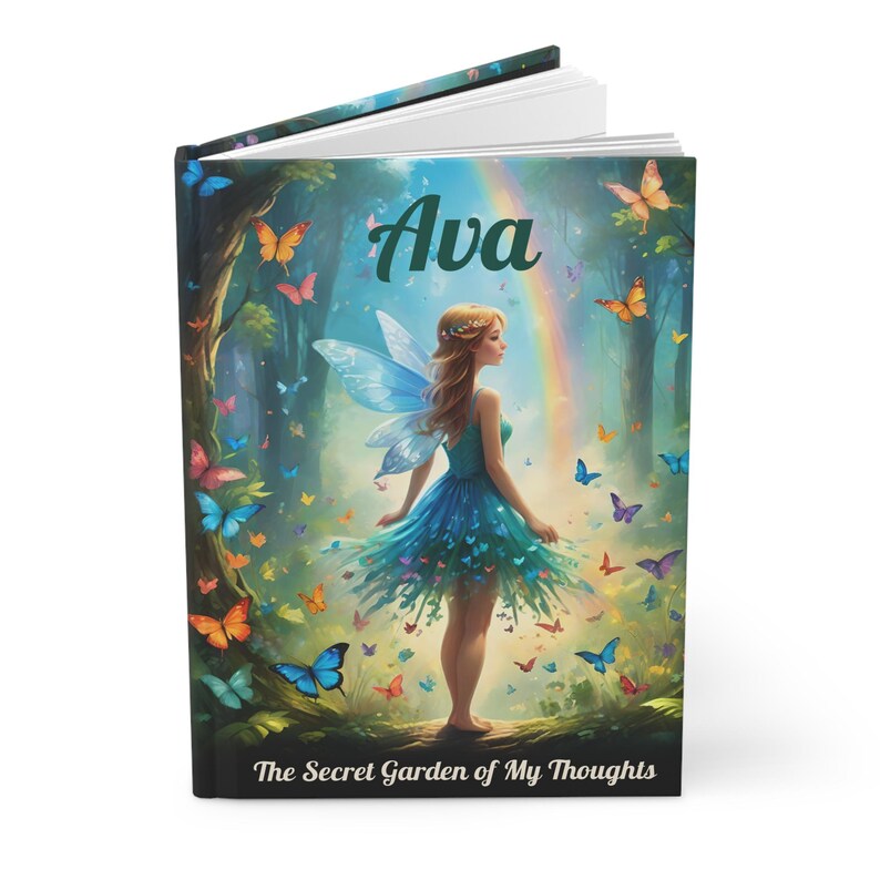 Personalized Fairy Diary: Enchanted Forest Journal for Girls & Teens - Etsy