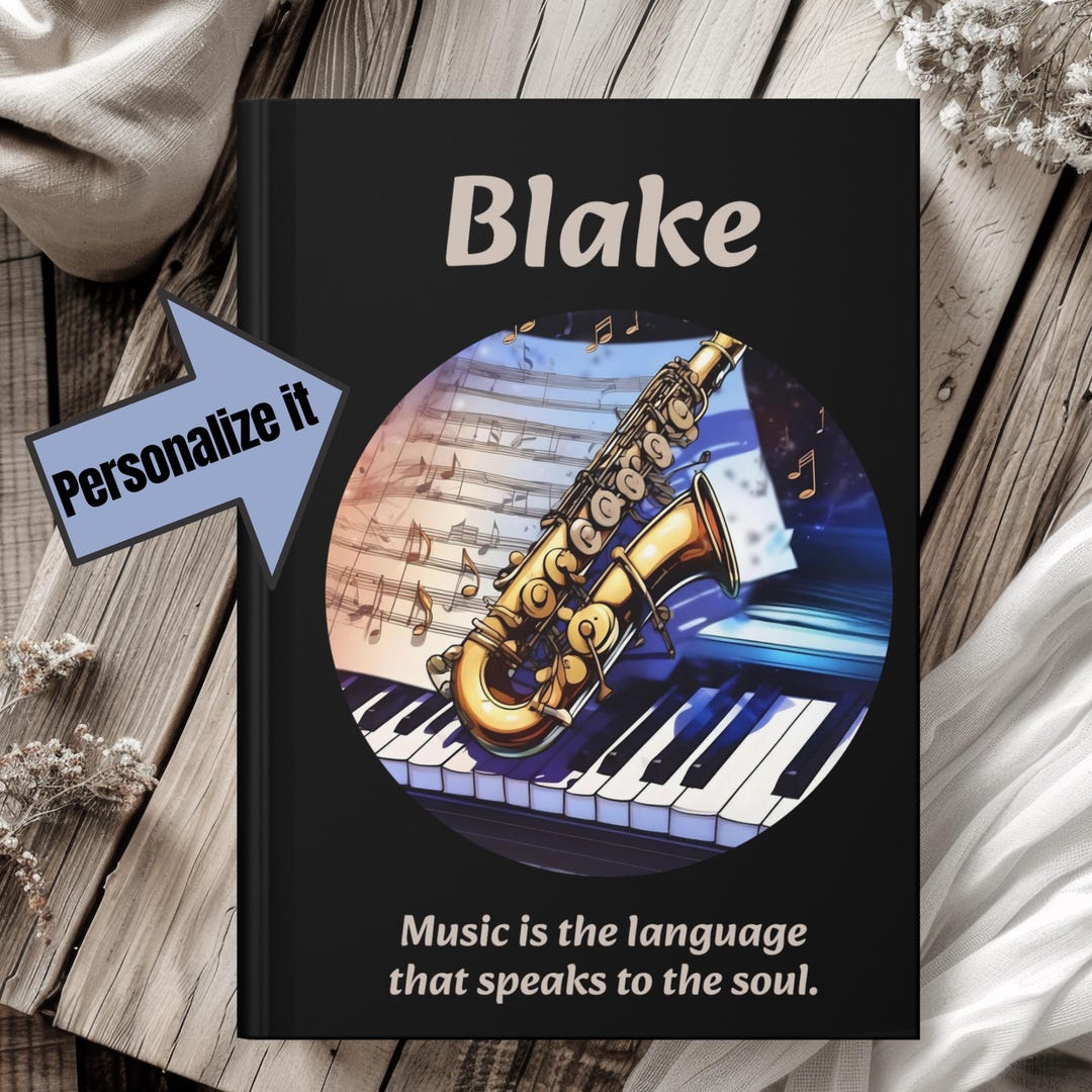 Personalized Music Journal: Custom Notebook for Musicians & Songwriters ...