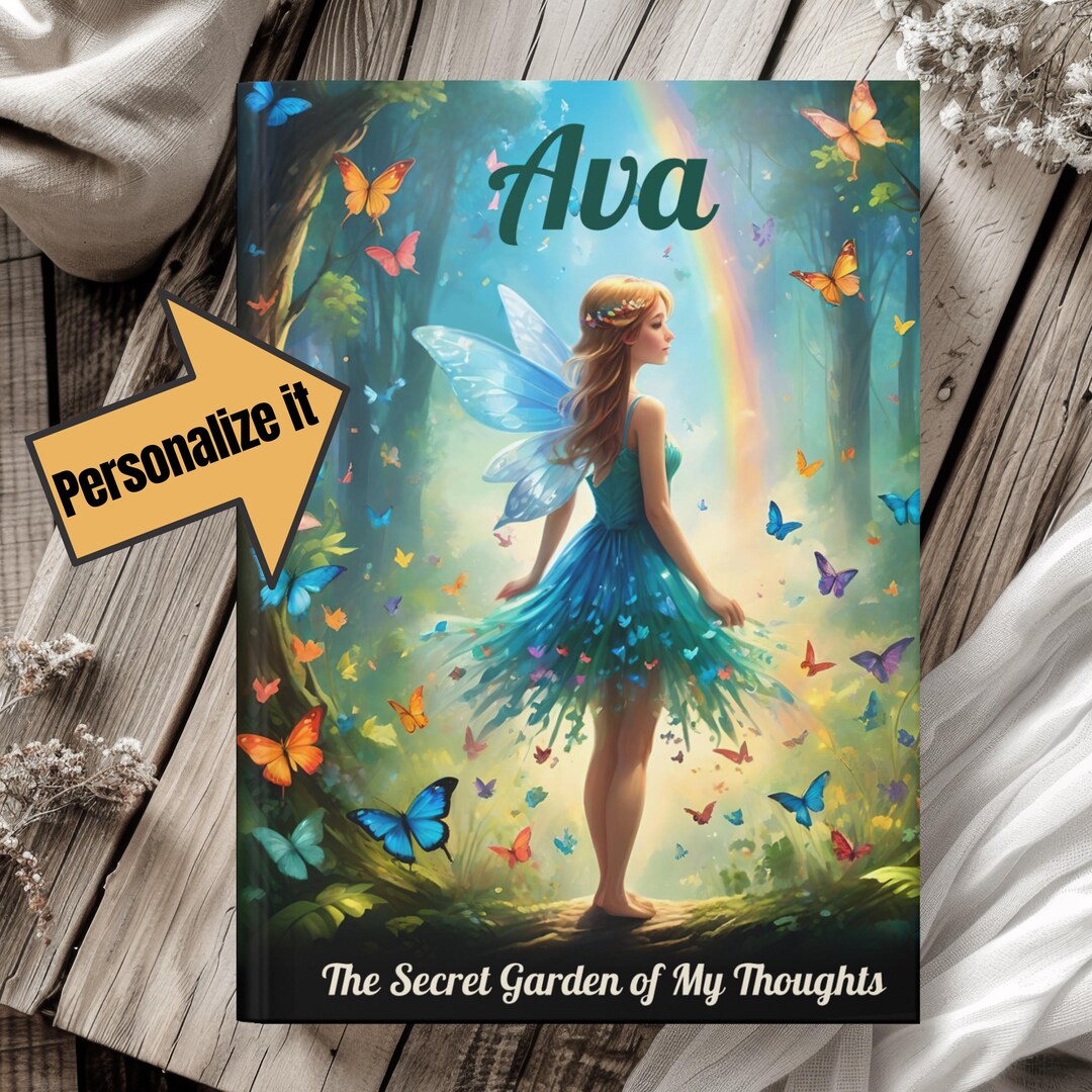 Personalized Fairy Diary: Enchanted Forest Journal for Girls & Teens - Etsy