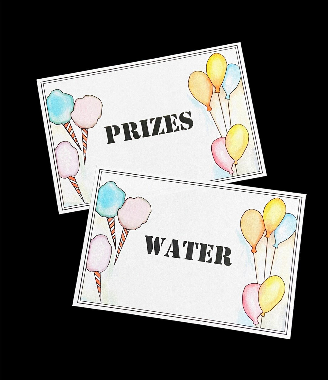 Editable Party Cards - Etsy