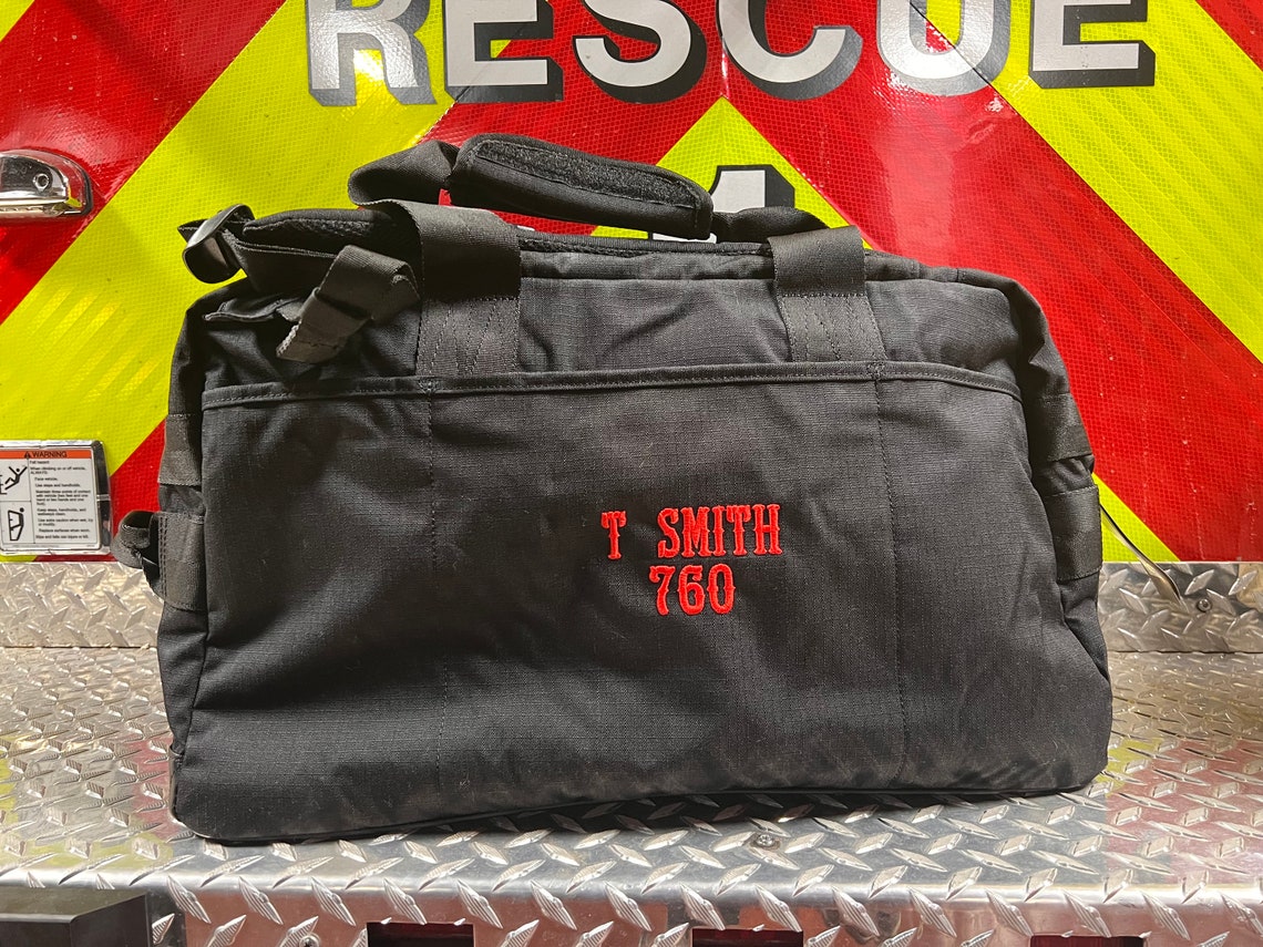 Embroidered Oakley Duffel Bag: Fire Department Gym Bag - Etsy