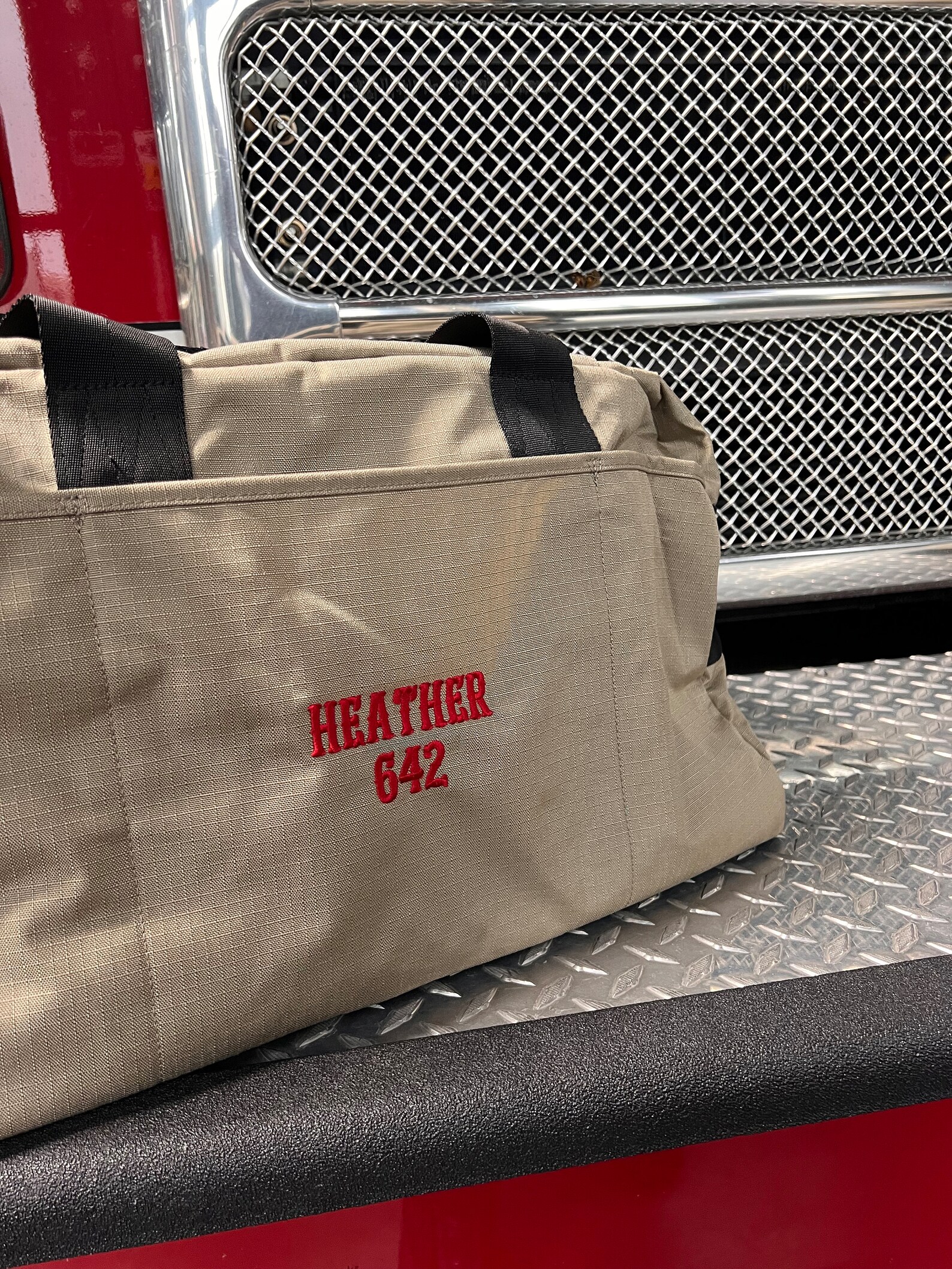 Embroidered Oakley Duffel Bag: Fire Department Gym Bag - Etsy
