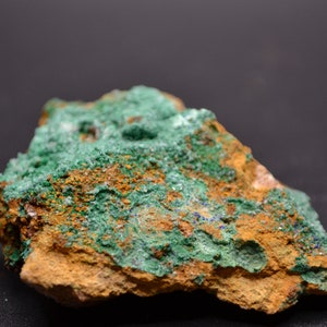 Malachite & Limonite Rough Specimen -73g - Etsy