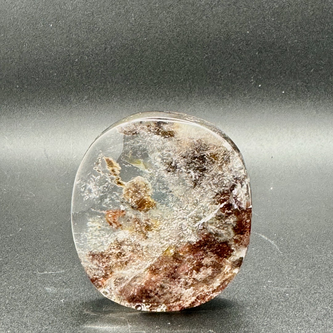 Garden Quartz Palm Stone, Lodalite Quartz, Lodalite Inclusion Quartz - Etsy
