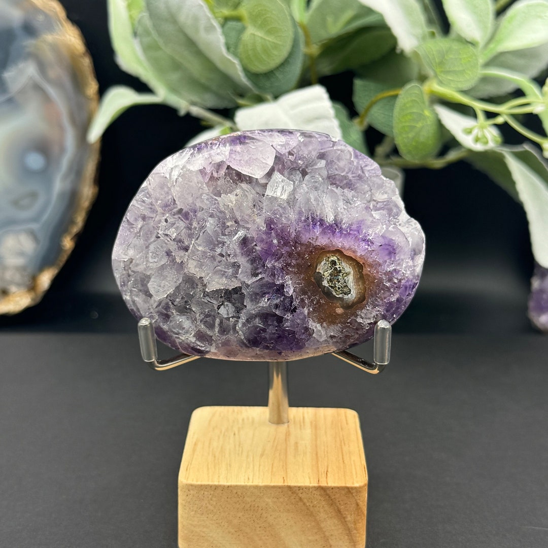 Amethyst Crystal Stalactite Geode Carving From Uruguay - High Quality ...