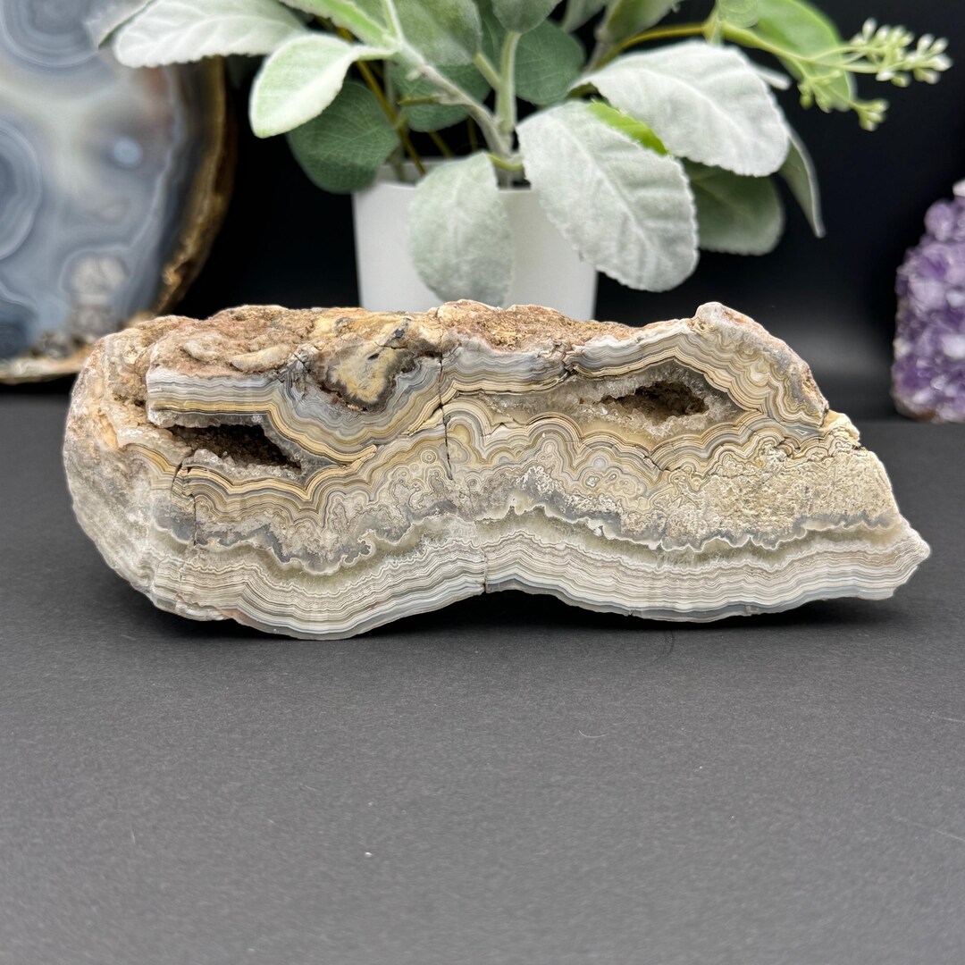 Polished Face Missouri Lace Agate Piece - Nice Size - Etsy