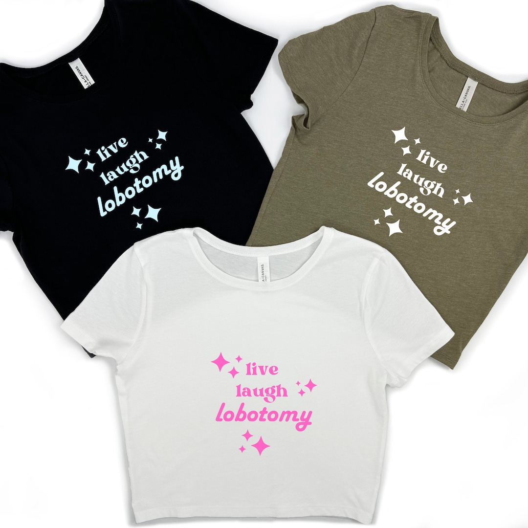 Live Laugh Lobotomy SVG - Etsy