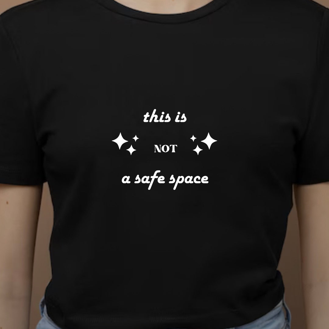 Not A Safe Space SVG - Etsy