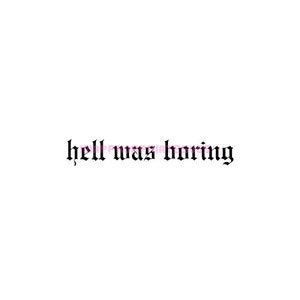 Hell Was Boring SVG - Etsy