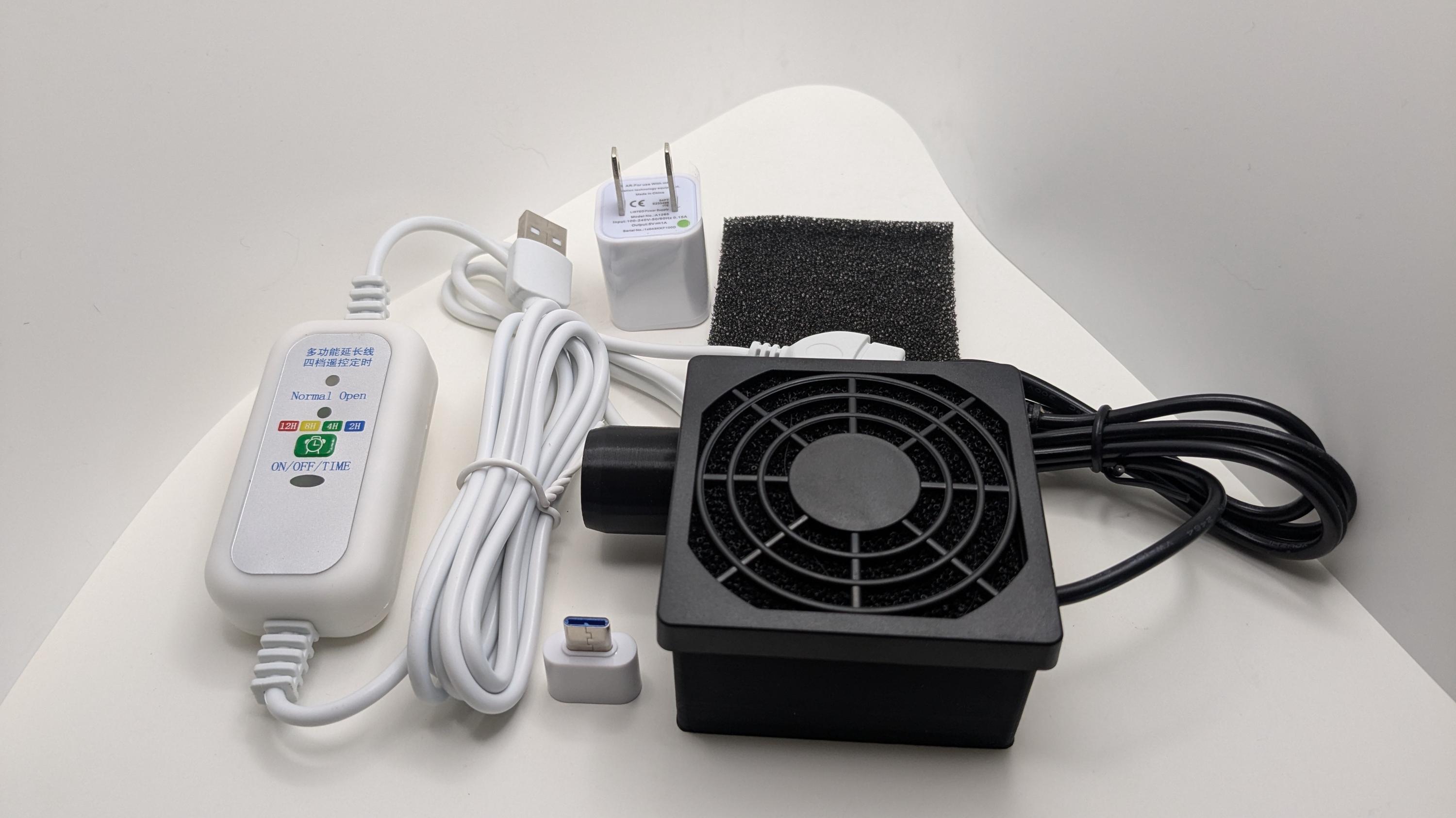 Filtered CPAP Dryer, USB Powered, Very Low Energy Use and Noise - Etsy