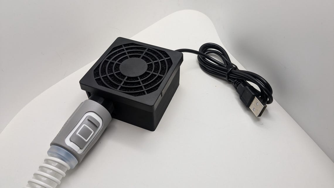 Filtered CPAP Dryer, USB Powered, Very Low Energy Use and Noise - Etsy