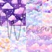 93 Watercolor Starry Sky Seamless Pattern Designs, Digital Repeat ...