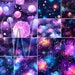 146 Watercolor Galaxy Seamless Pattern Designs, Digital Repeat, Digital ...