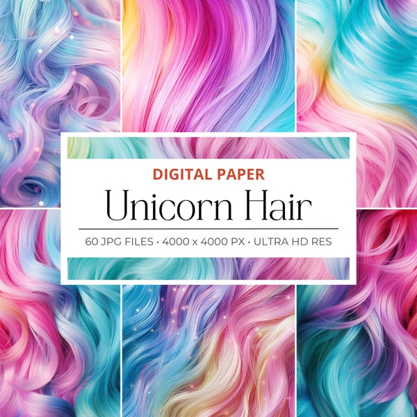 Unicorn Hair - Etsy