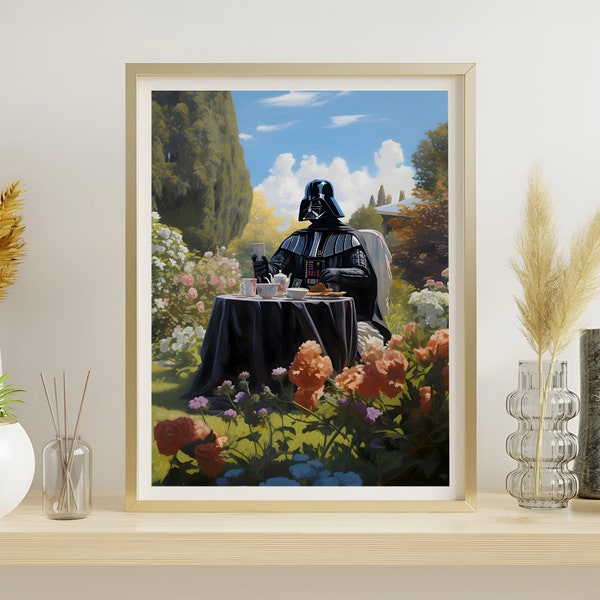 Darth Vader Tea Etsy