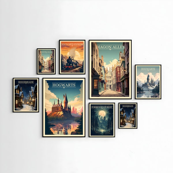 Wizard Poster - Etsy