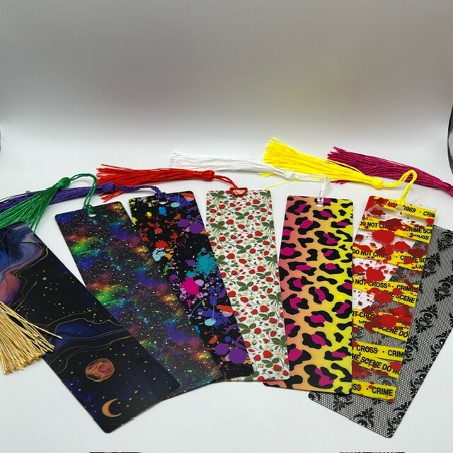 Paint Splatter Bookmark // 90's Throwback // Abstract Art Style ...