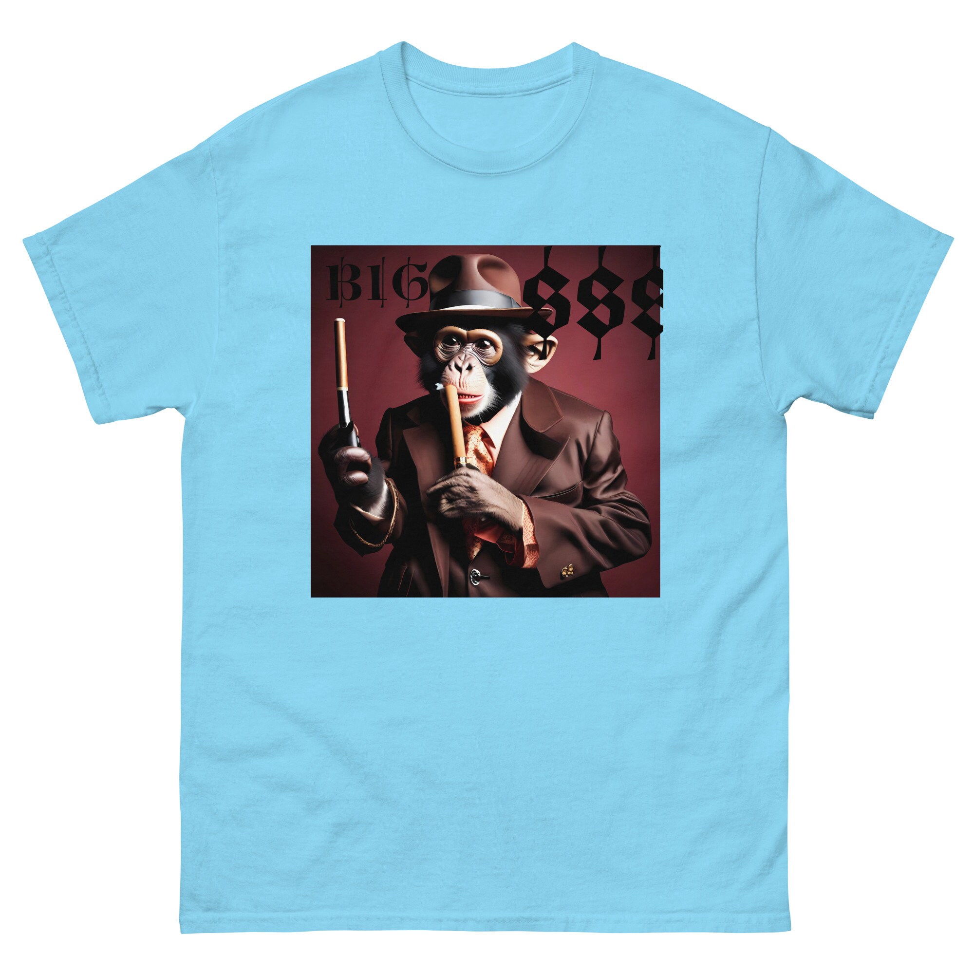 Men's Classic Tee Gangster Boss Monkey Big Money Pimp - Etsy