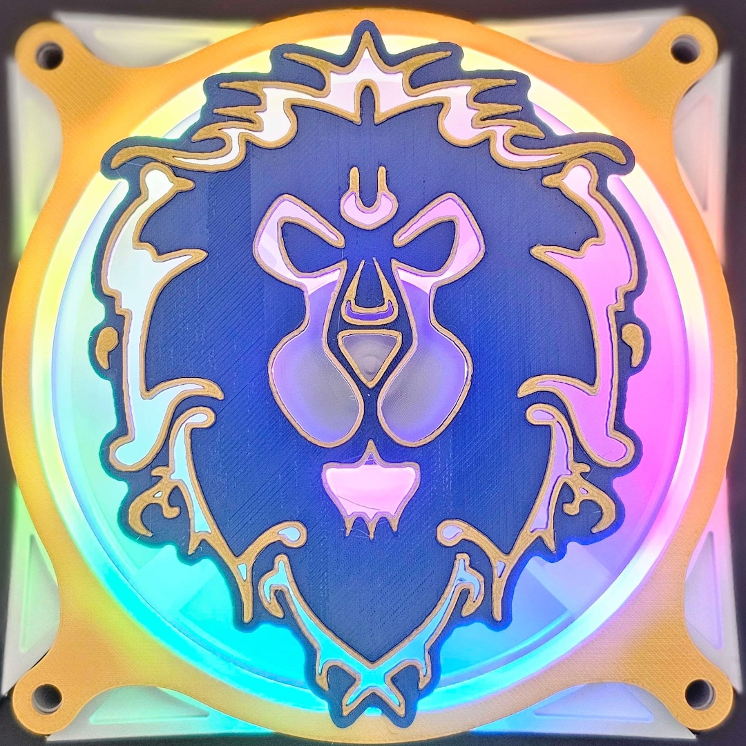World of Warcraft Blizzard for the Alliance Emblem Custom 3D Printed ...