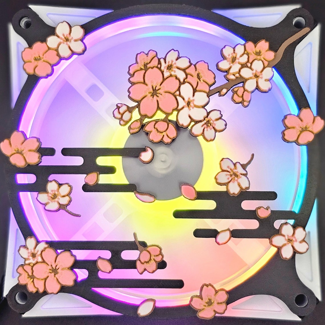 Japanese Cherry Blossom Sakura Custom 3D Printed Artisan Gaming ...