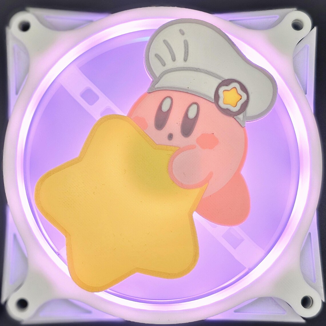 Nintendo Kirby Cafe Star Custom 3D Printed Artisan Gaming Computer Fan ...