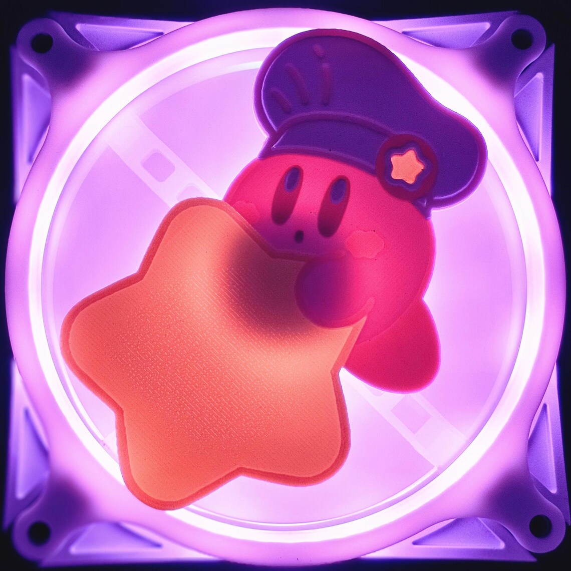 Nintendo Kirby Cafe Star Custom 3D Printed Artisan Gaming Computer Fan ...