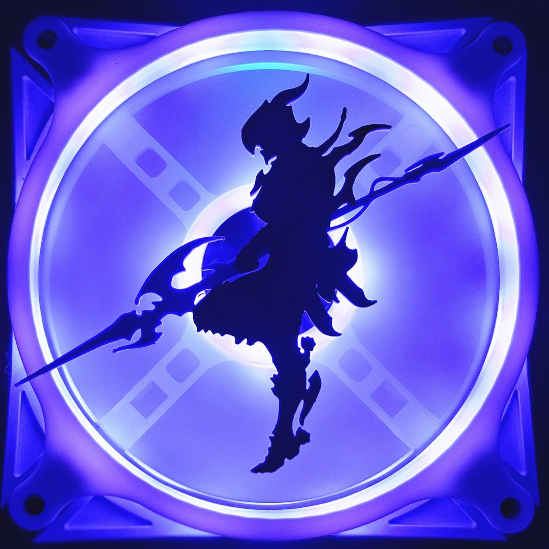 Final Fantasy XIV 14 FFXIV Dragoon DPS Job Class Estinien Custom 3D ...