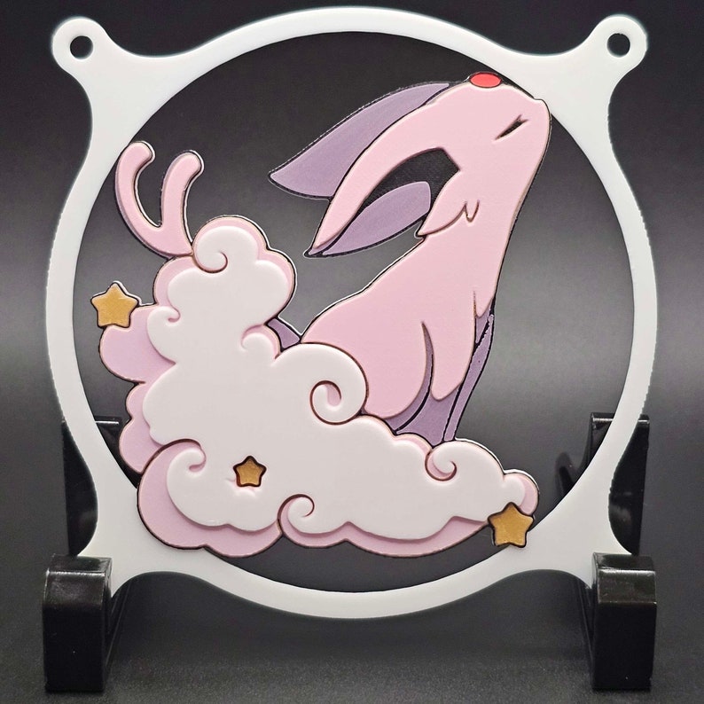 Pokemon Espeon Cloud & Stars Custom 3D Printed Artisan Gaming Computer ...