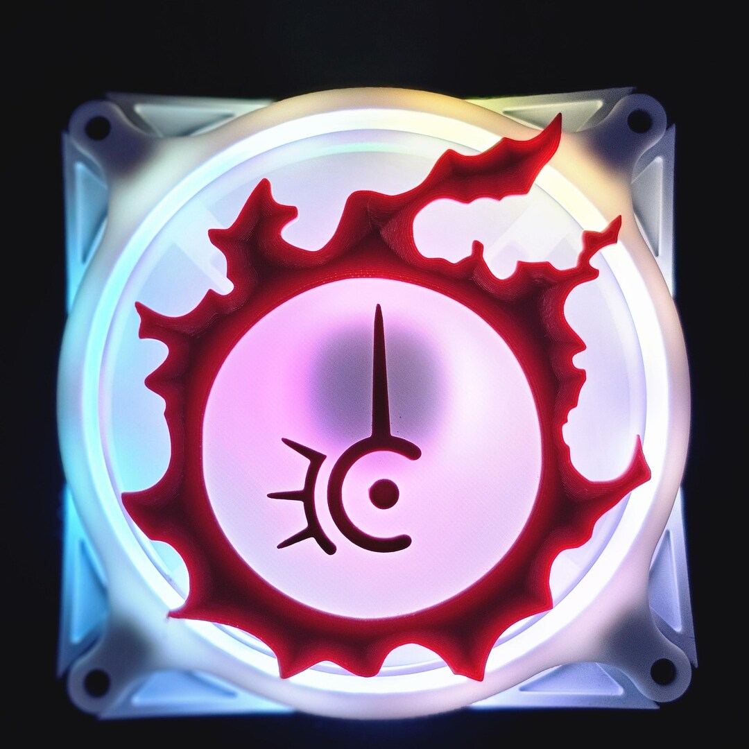 Final Fantasy XIV 14 FFXIV Dalamud All Job Icons Custom 3D Printed Artisan Gaming Computer Fan ...