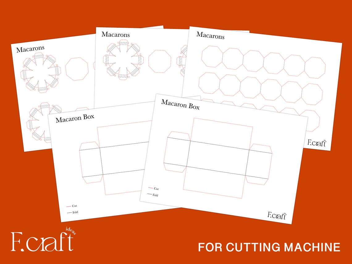 DIY Papercraft Macarons, Love Card Papercraft, Macarons 3D Paper Craft ...