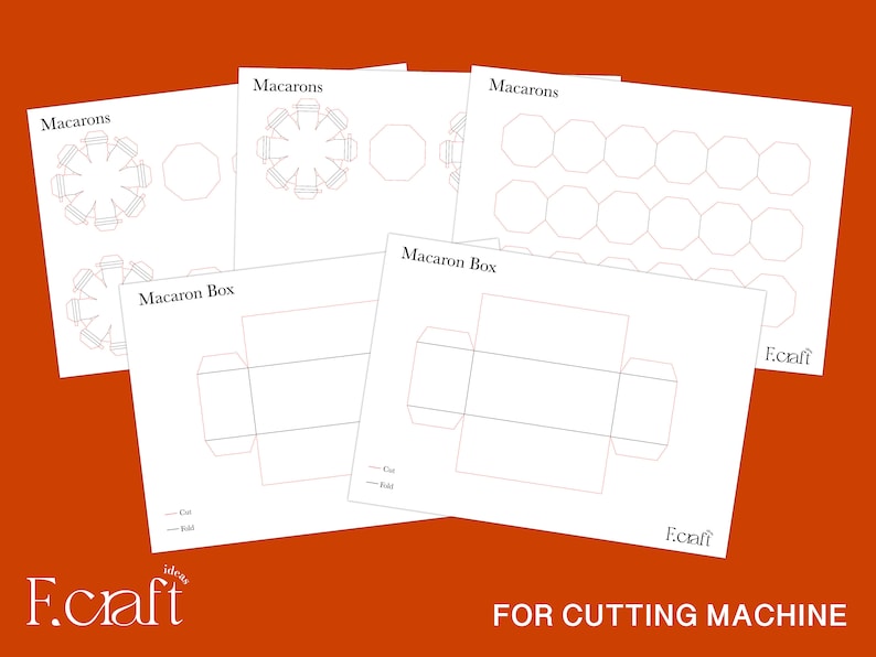 DIY Papercraft Macarons, Love Card Papercraft, Macarons 3D Paper Craft ...