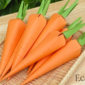 DIY Papercraft Carrot, Carrot Papercraft, Carrots 3D Paper Craft ...