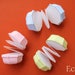 DIY Papercraft Macarons, Love Card Papercraft, Macarons 3D Paper Craft ...