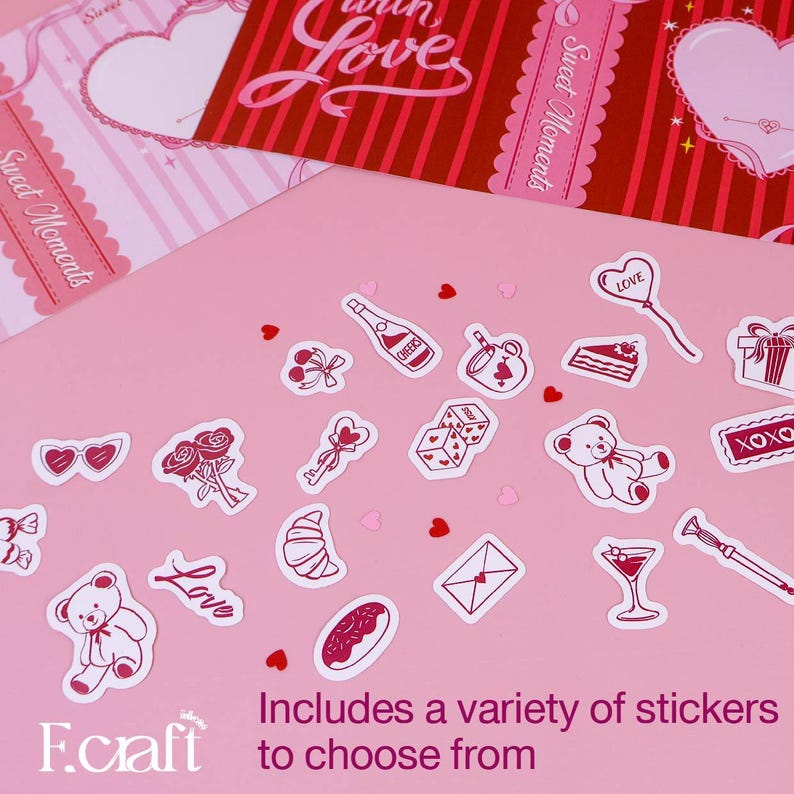 DIY Pop-up Scrapbook – A Little Love Book, Valentine's Gift (PDF & SVG ...