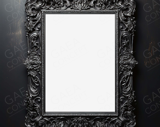11 Pieces of Gothic Wall Art Mockup | Gothic Home Decor | Gothic Frame ...