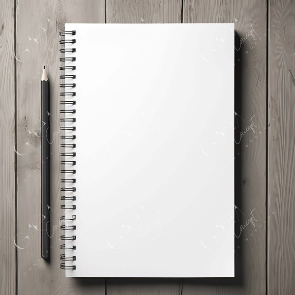 Spiral Vertical Notebook - Etsy