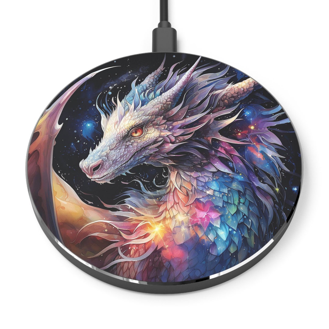 Ether Element Dragon Spooky Season Wireless Phone Charger, Halloween ...